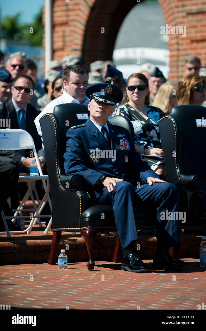 Gen. Carlton D. Everhart II observes the Air Mobility Command change of ...