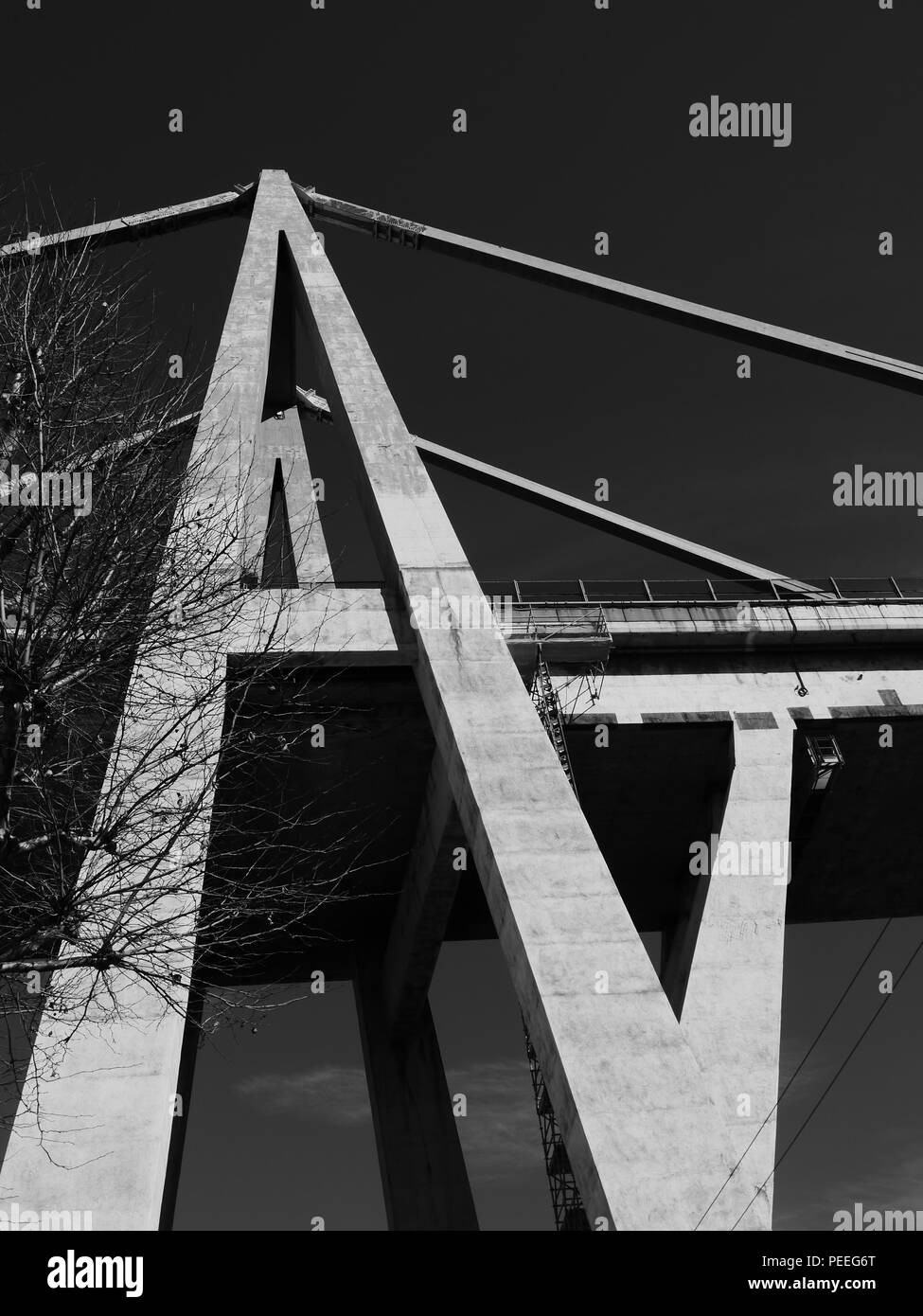 Genoa bridge collapse hi-res stock photography and images - Alamy