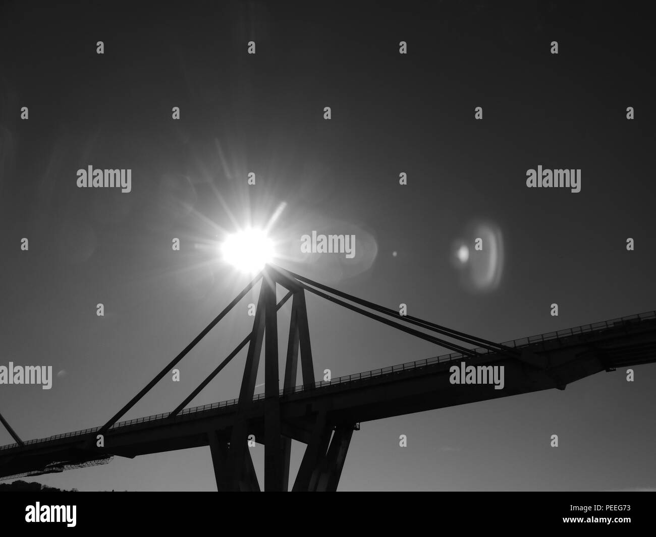 Genoa bridge collapse hi-res stock photography and images - Alamy