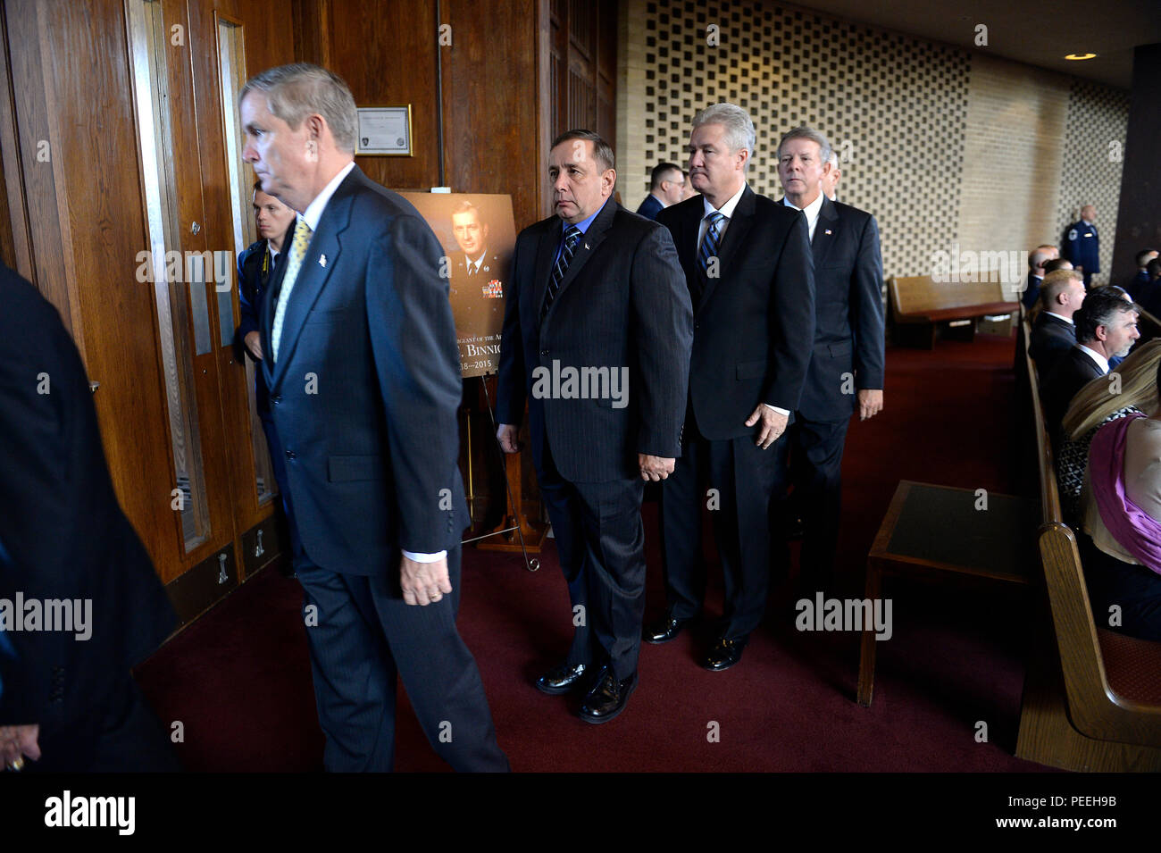 Former Chief Master Sergeants of the Air Force attend the memorial ...