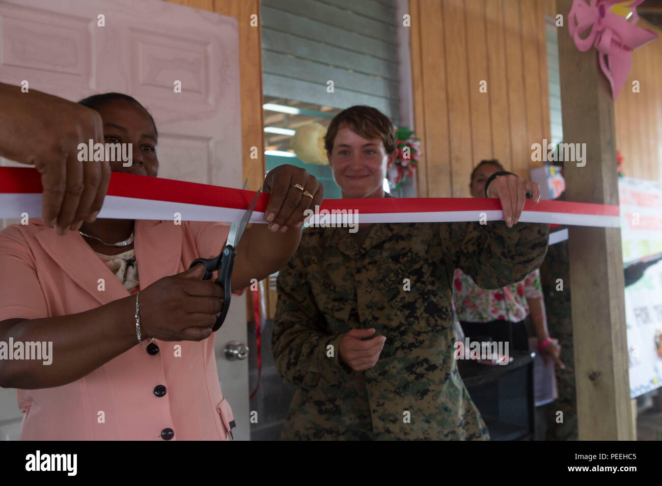 U.S. Marine Corps 1st Lt. Erin Mick, engineer platoon commander ...
