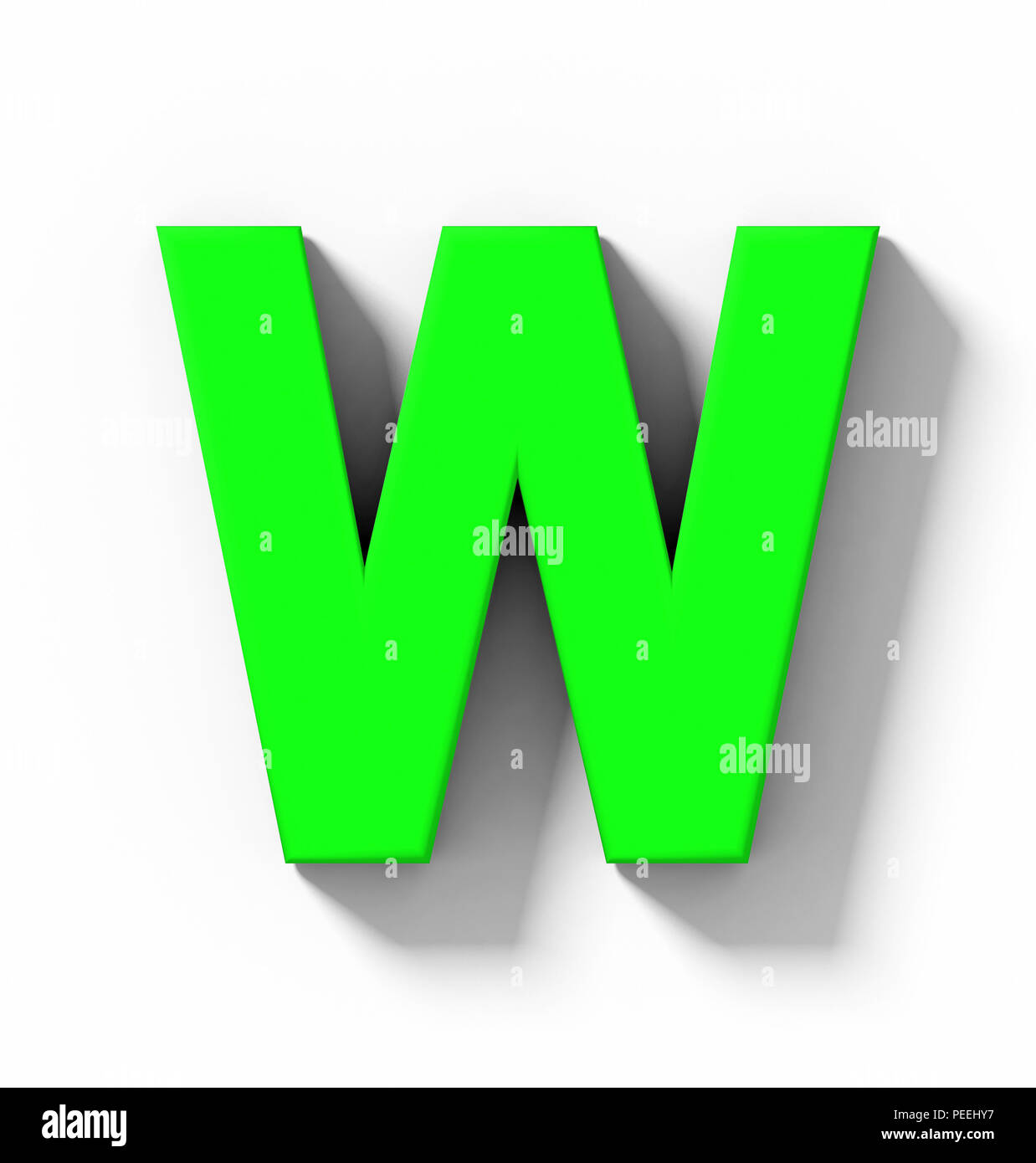 Green W Logo