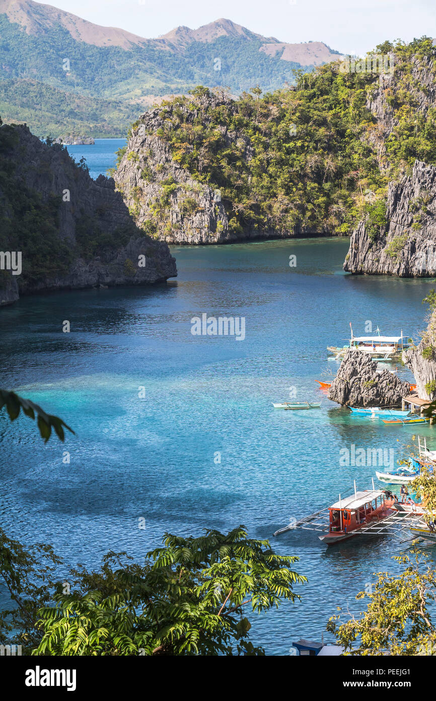 Kayangan lake coron hi-res stock photography and images - Alamy