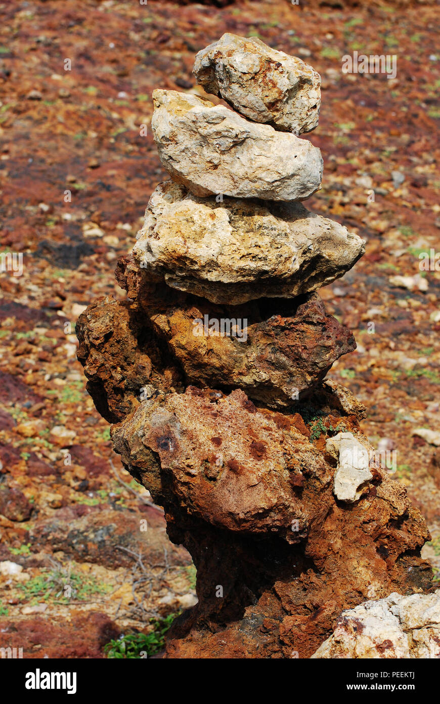 Aruba rock art hi-res stock photography and images - Alamy