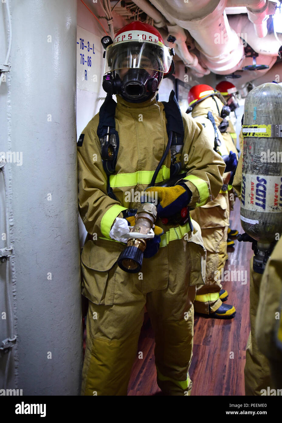 160120-N-NM917-088 YOKOSUKA, Japan (Jan. 20, 2016) - Fireman Dimitri ...