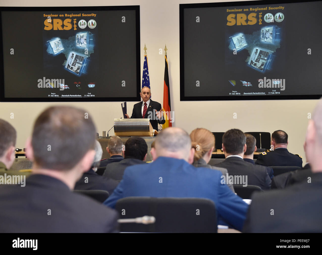 George C. Marshall European Center Director and retired Army Lt. Gen ...