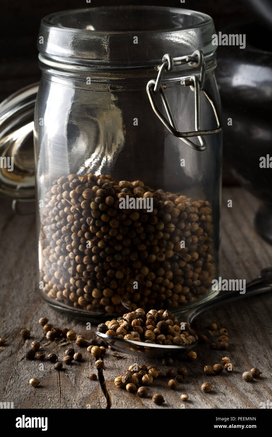 Seeds in glass jar hi-res stock photography and images - Alamy