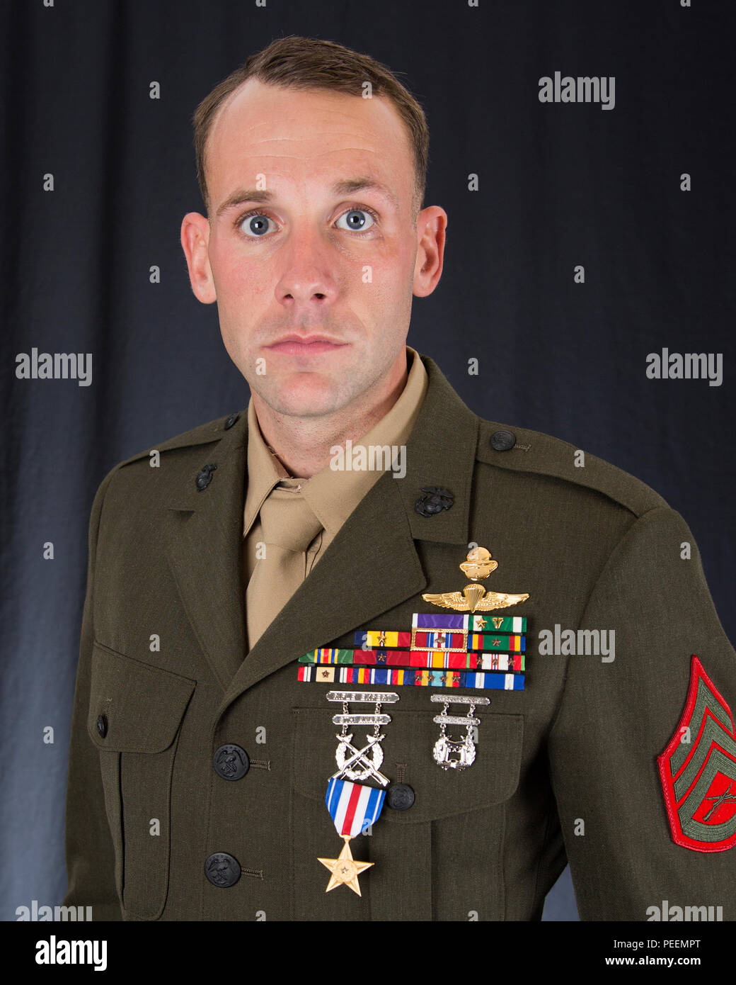 Staff Sgt. Robert T. Van Hook, critical skills operator, 2d Marine ...