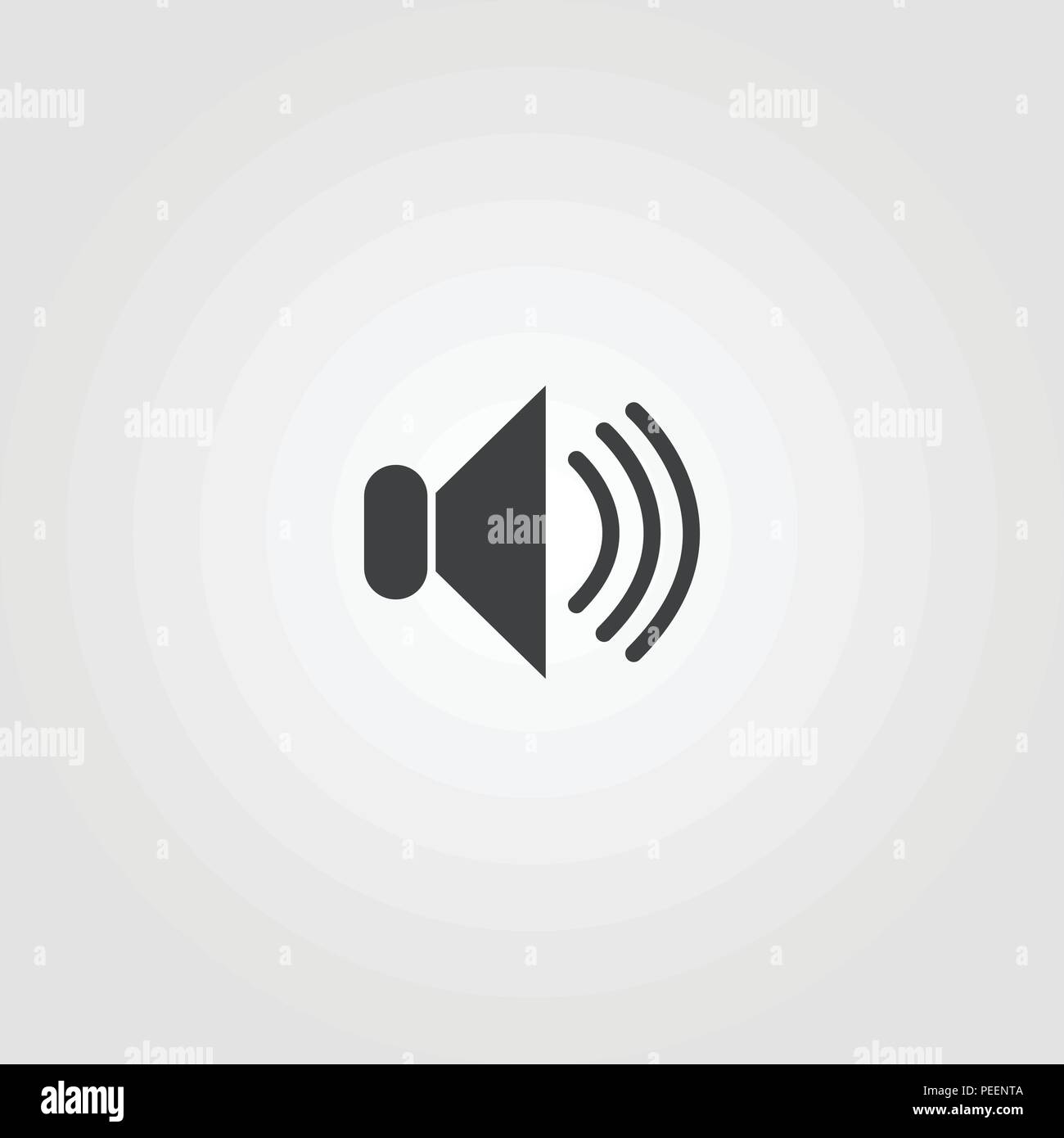 Volume Up creative icon. Simple element illustration. Volume Up concept ...