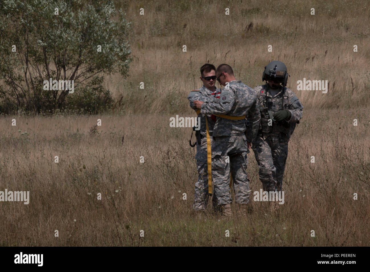Sgt. Joshua Butler and Sgt. Ryan Roop, both National Guard Soldiers ...