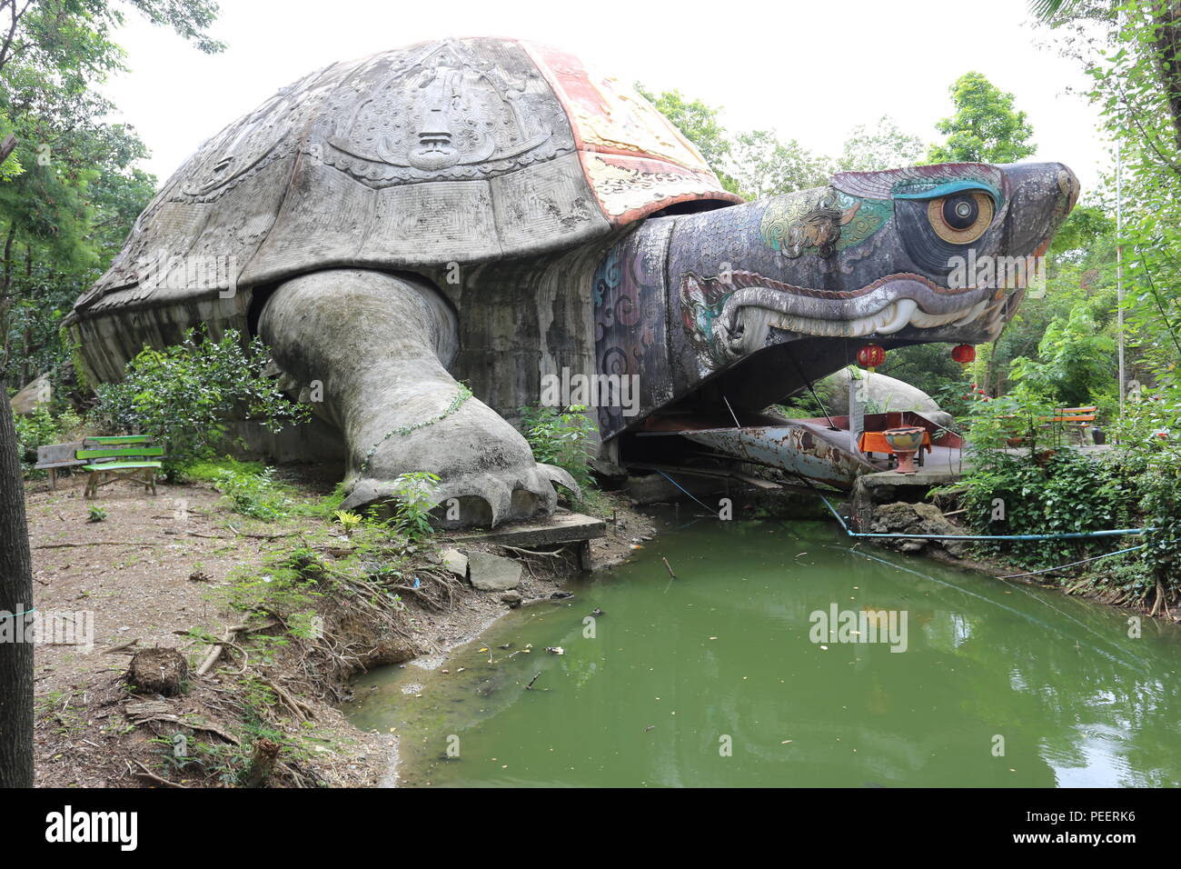 In the grounds of the Dragon Temple are other sacred sites including a ...
