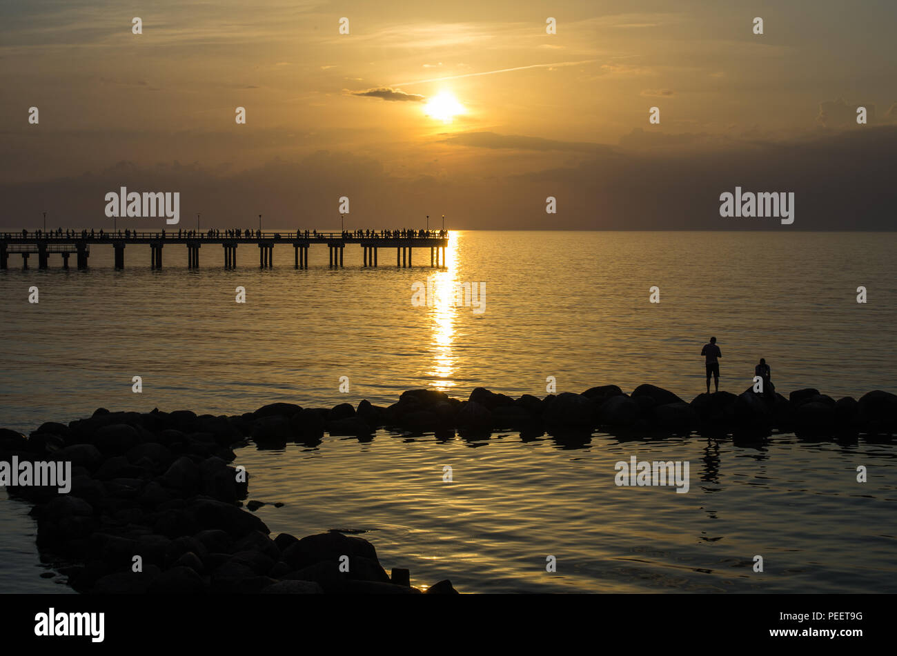 Palanga pier hi-res stock photography and images - Alamy