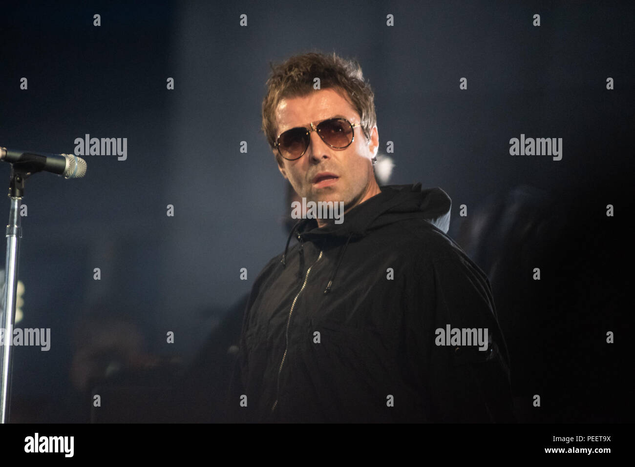 Liam Gallagher performs a secret set on the BBC Music stage at Latitude ...
