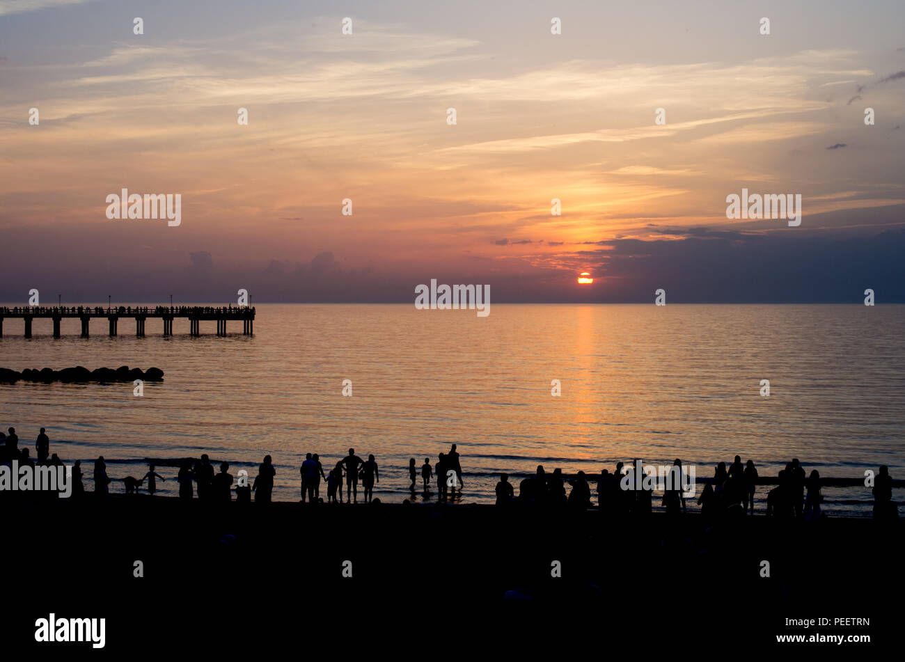 Palanga pier hi-res stock photography and images - Alamy