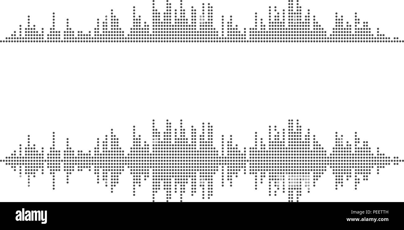 Sound waves vector illustration design template Stock Vector Image ...