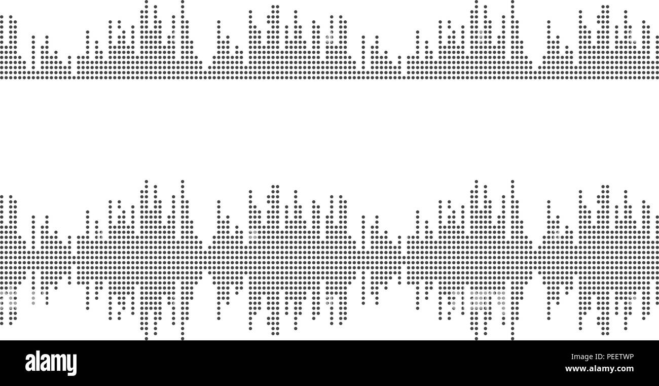 Sound waves vector illustration design template Stock Vector Image ...