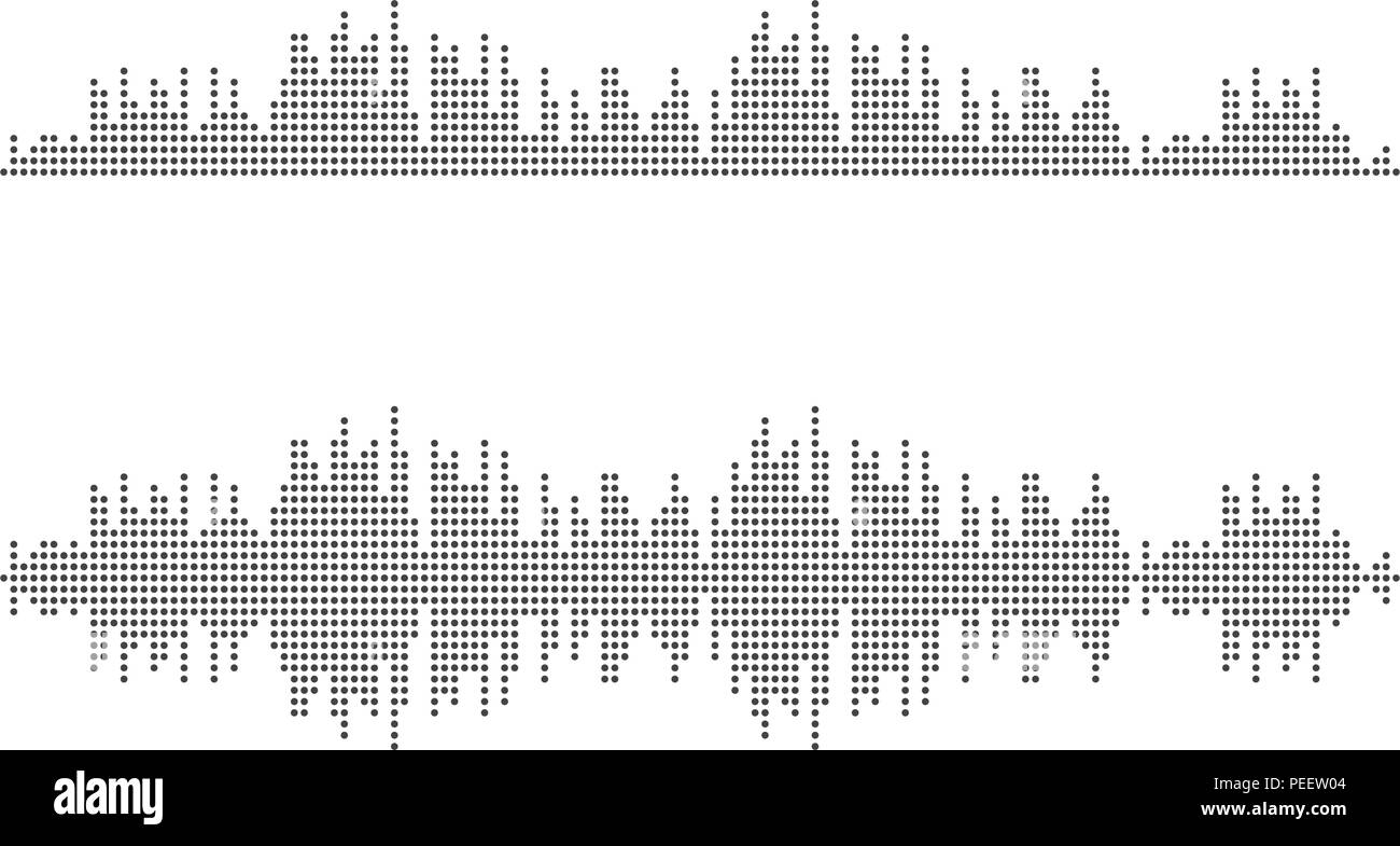 Sound waves vector illustration design template Stock Vector Image ...