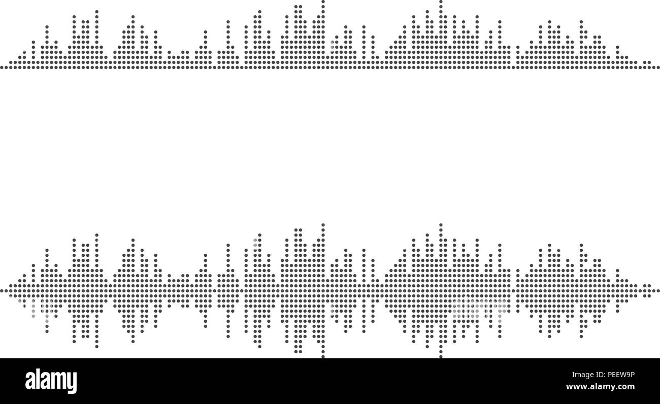 Sound waves vector illustration design template Stock Vector Image ...