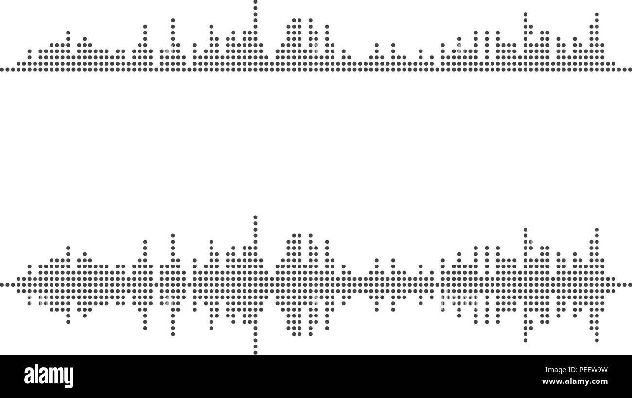 Sound waves vector illustration design template Stock Vector Image ...