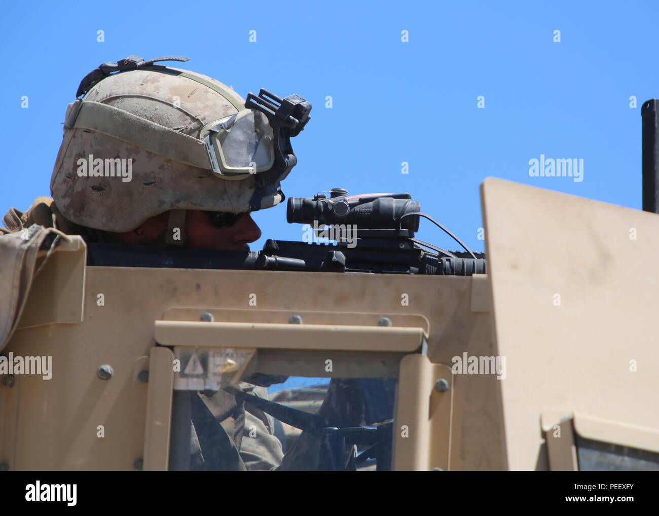 Cpl. Derek King, a landing support specialist with Combat Logistics ...