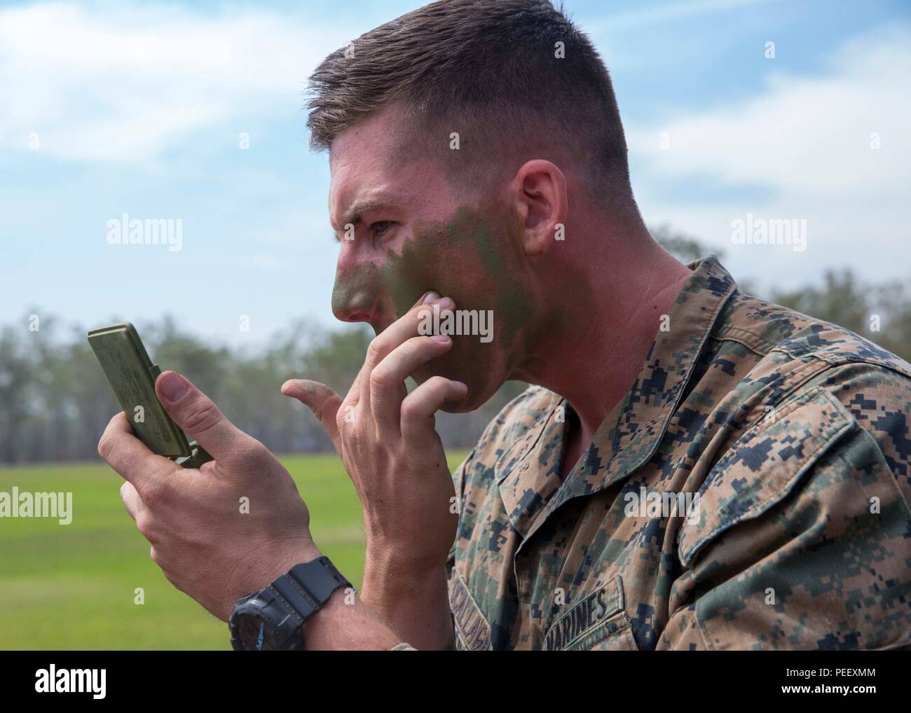 Marine Mohawk Haircut