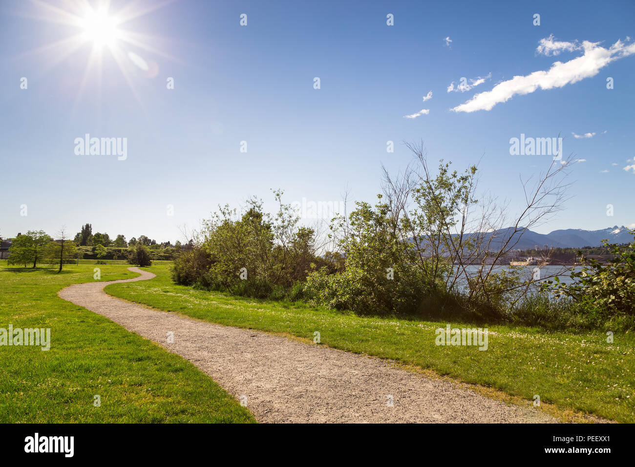 City park path hi-res stock photography and images - Alamy