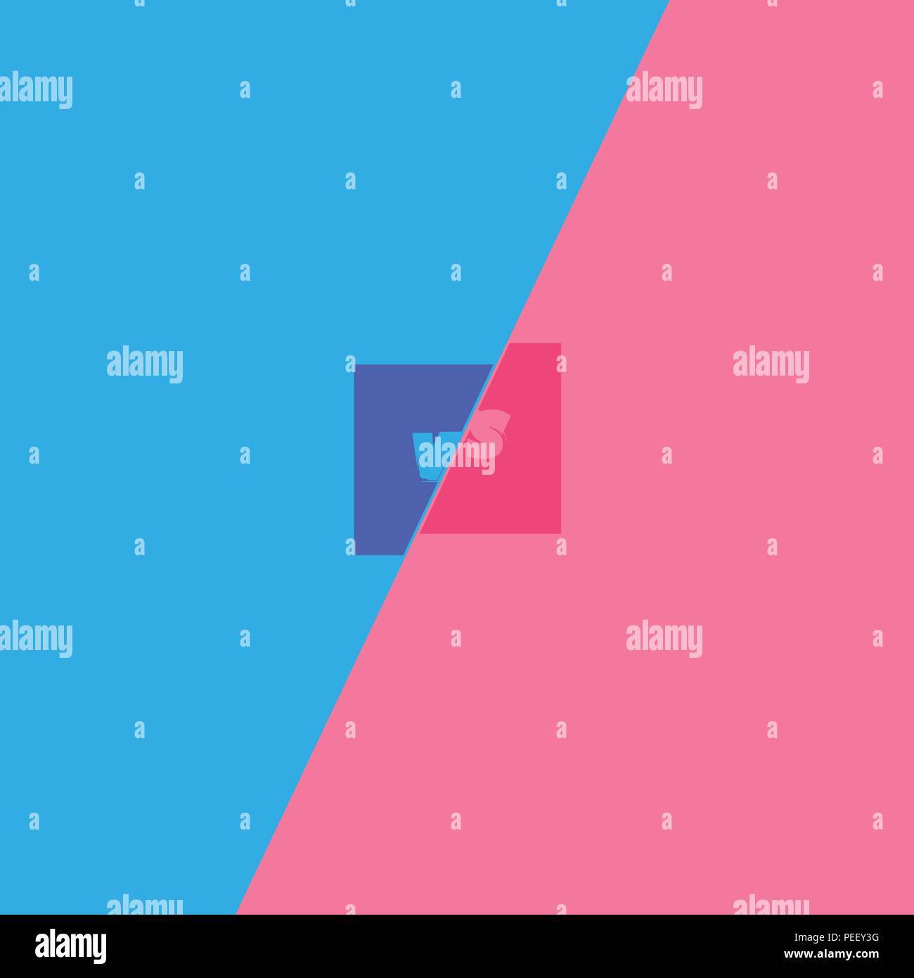 Versus banner. VS screen with frames. Sliced text. Element for graphic ...