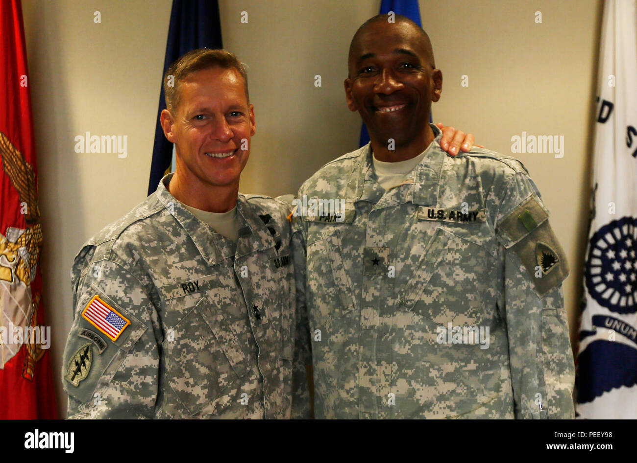 Maj gen william f roy hi-res stock photography and images - Alamy