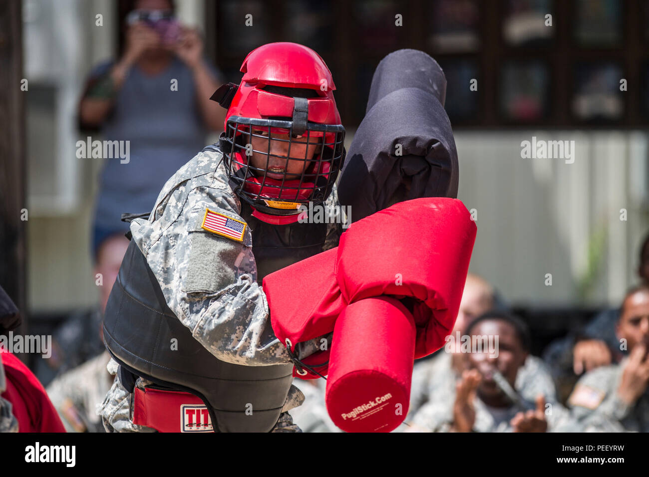 A Soldier with D Company, 3rd Battalion, 34th Infantry Regiment ...