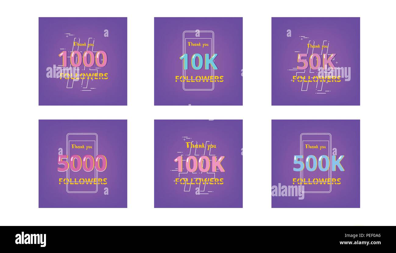 Set of templates for social media post. Ultra violet palette colors ...