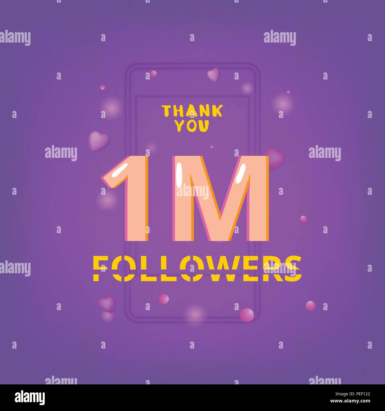 1m followers hi-res stock photography and images - Alamy