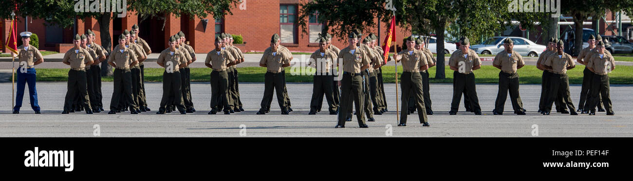 Platoon 3057, Mike Company, 3rd Recruit Training Battalion, graduated ...
