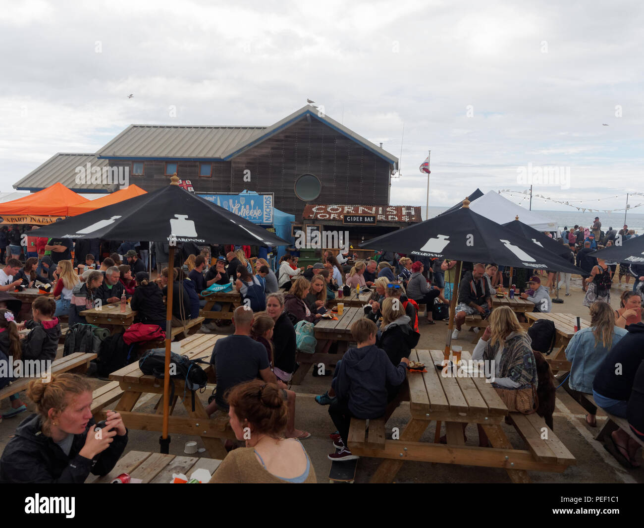 Boardmasters Roxy Open Surfing Contest, Juliette Lacome French surfer ...