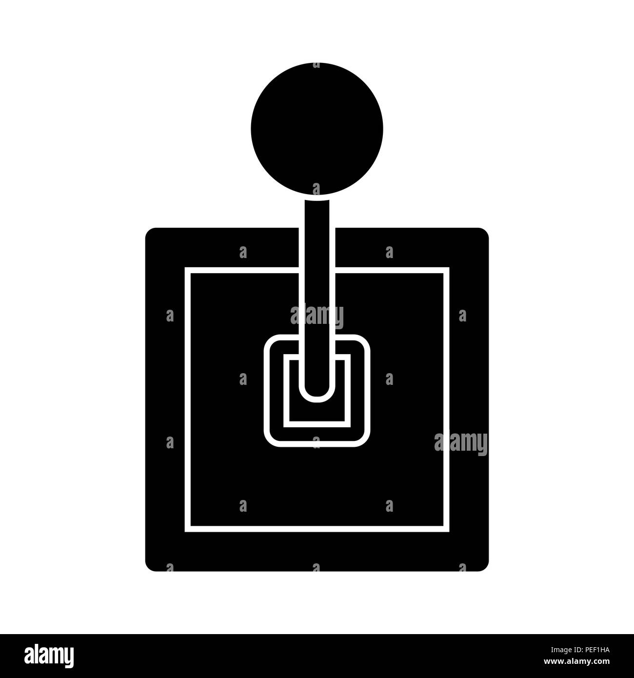 Automatic shift gear knob Stock Vector Images - Alamy