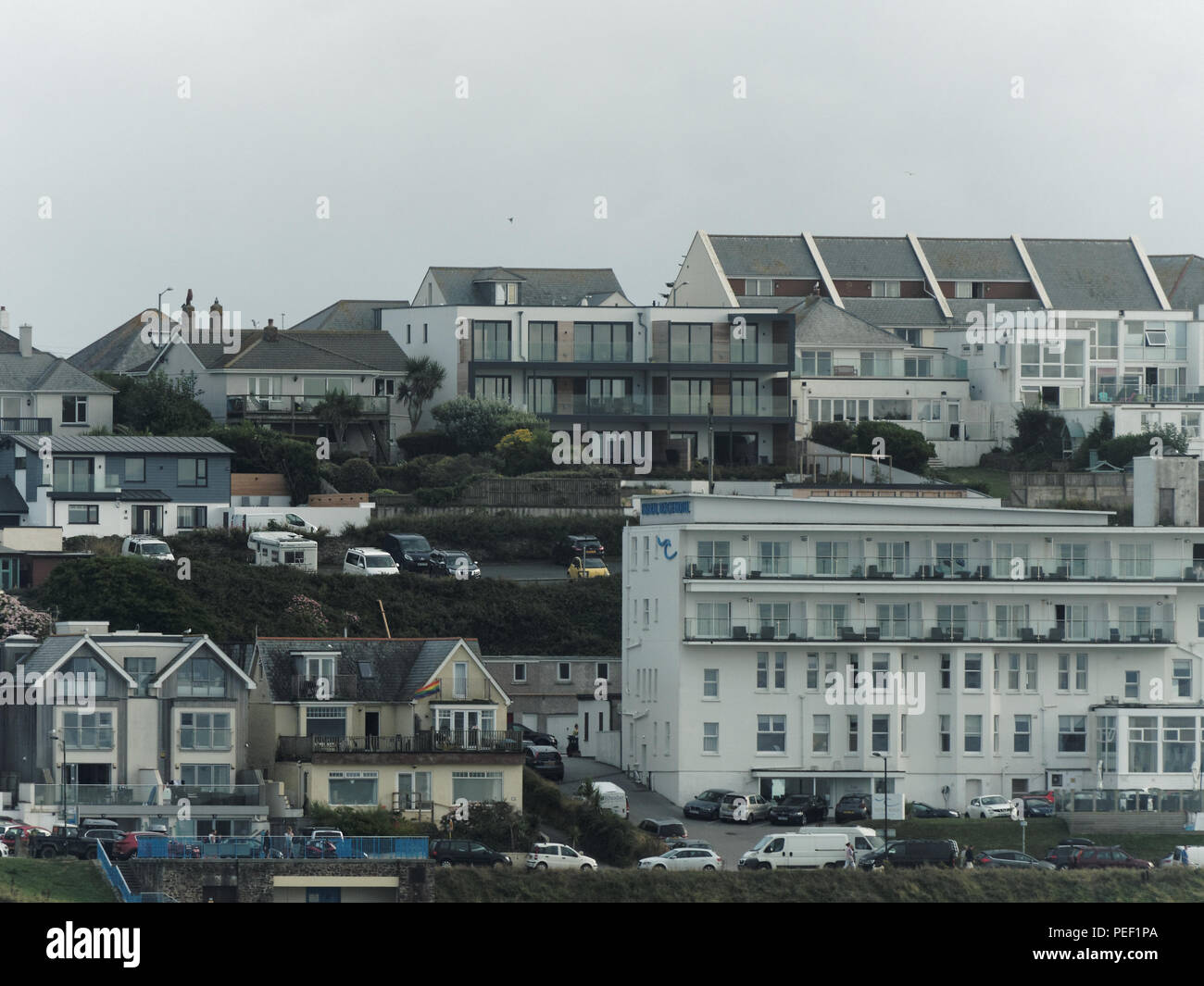 Built up pentire hi-res stock photography and images - Alamy