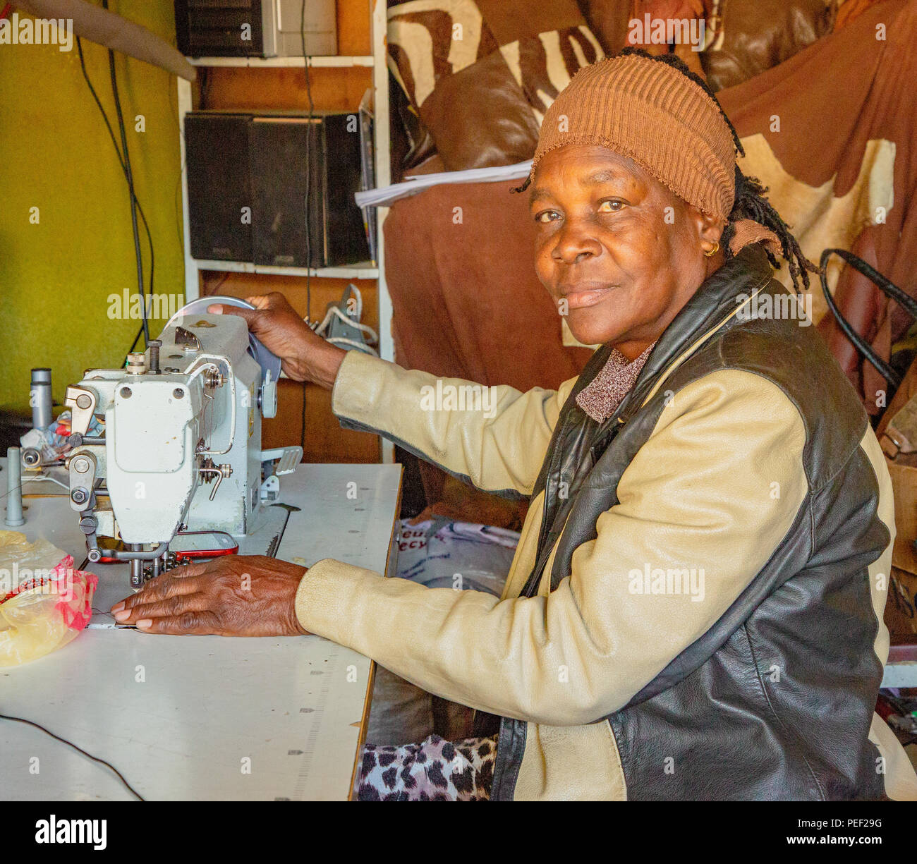 Windhoek street person hi-res stock photography and images - Alamy