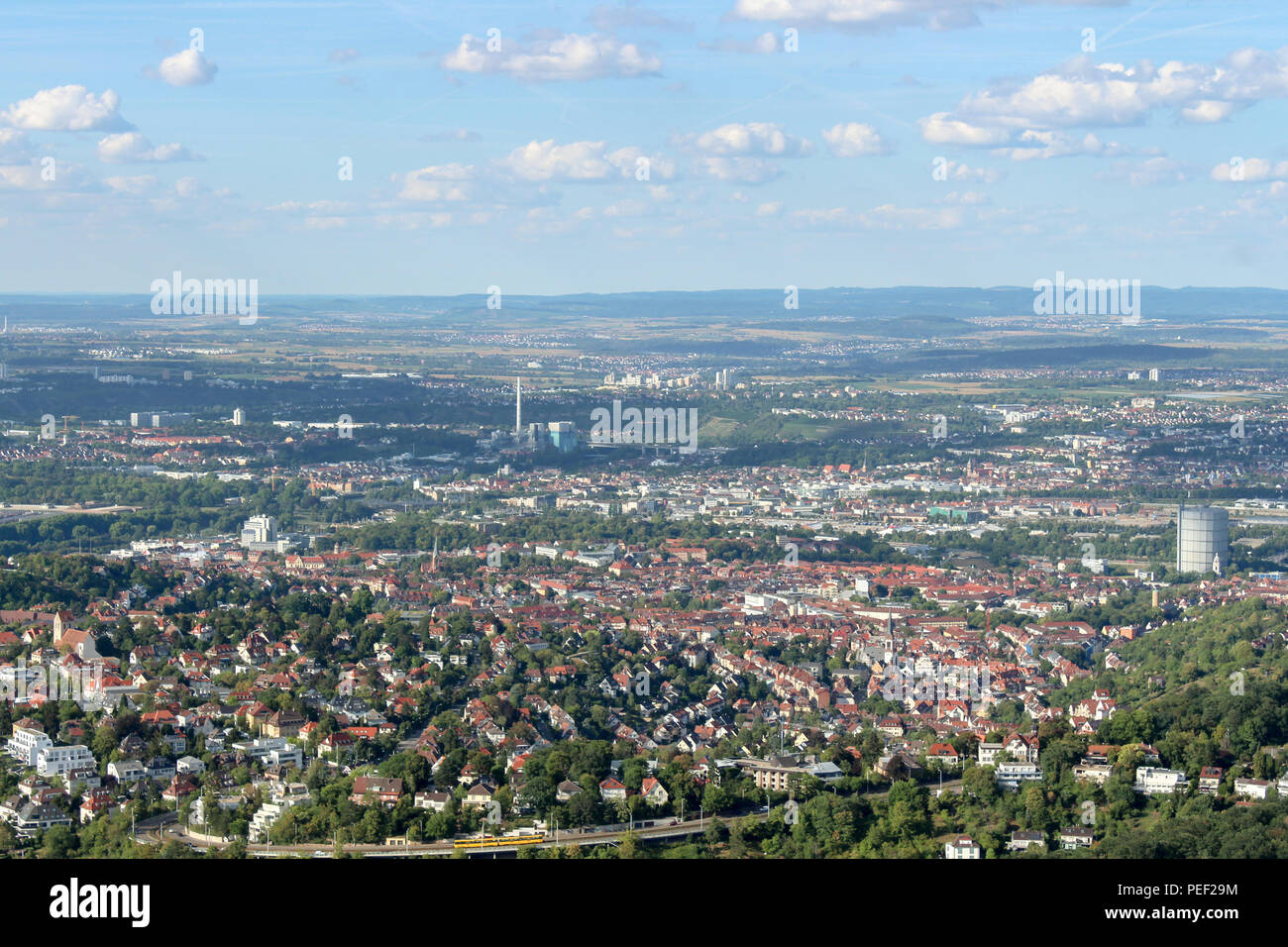 Amazing Landscape view on the beautiful forests, alpine mountains and ...