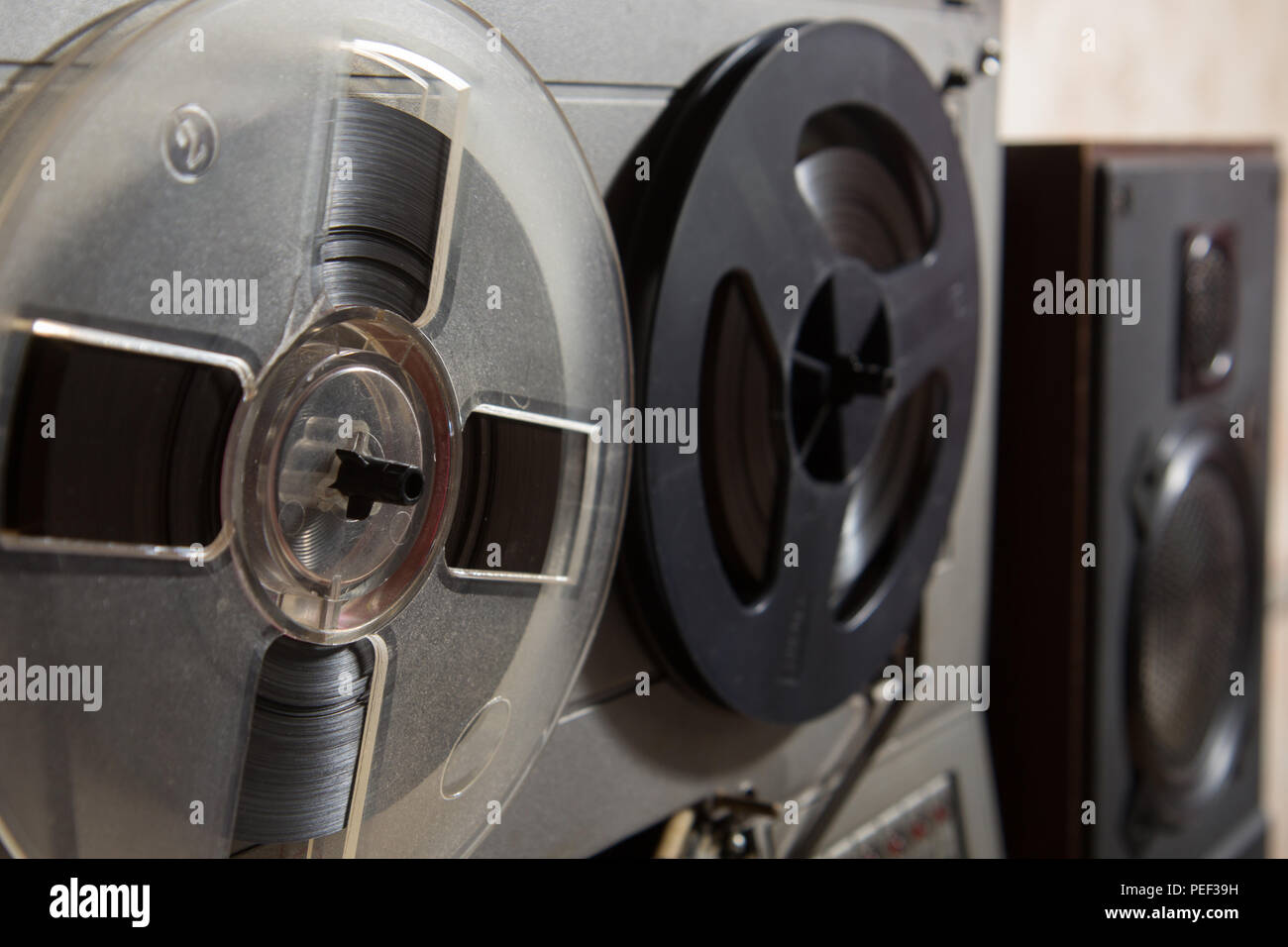reel to reel player Stock Photo - Alamy