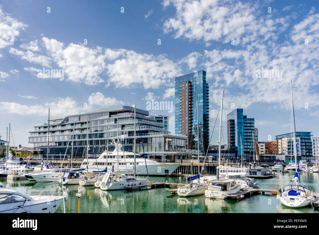 Southampton City Skyline Stock Photos & Southampton City Skyline Stock ...