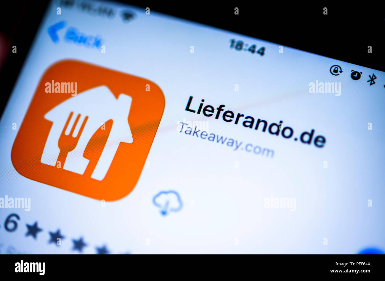 Lieferando delivery service hi-res stock photography and images - Alamy
