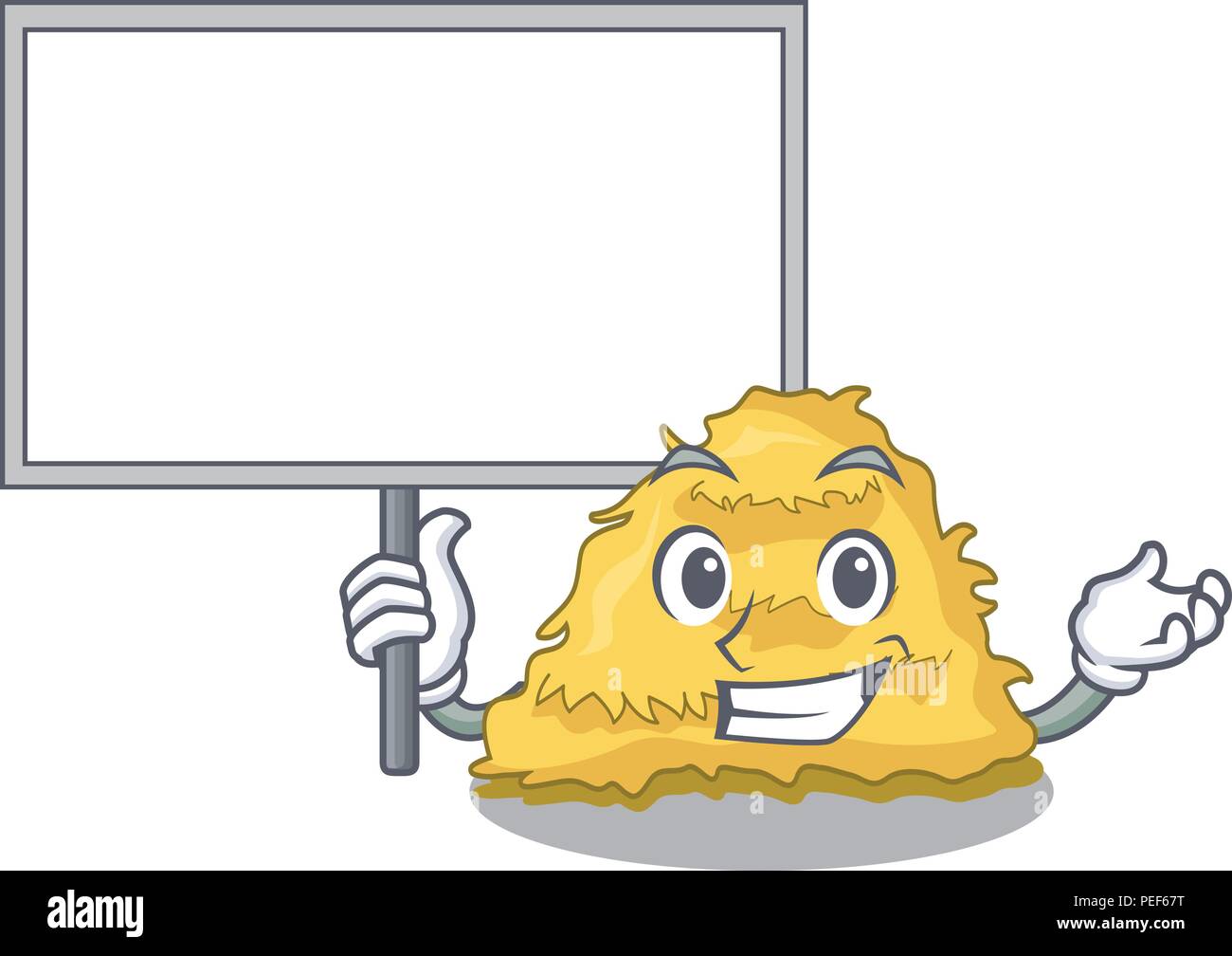 Bring board hay bale character cartoon Stock Vector Image & Art - Alamy