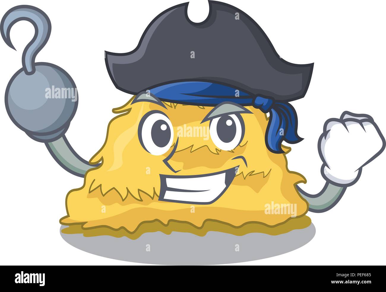 Pirate hay bale character cartoon Stock Vector Image & Art - Alamy