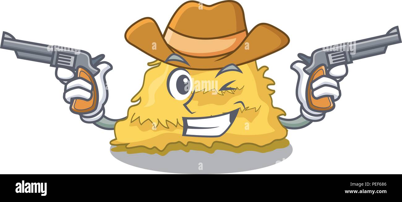 Hay cowboy Stock Vector Images - Alamy