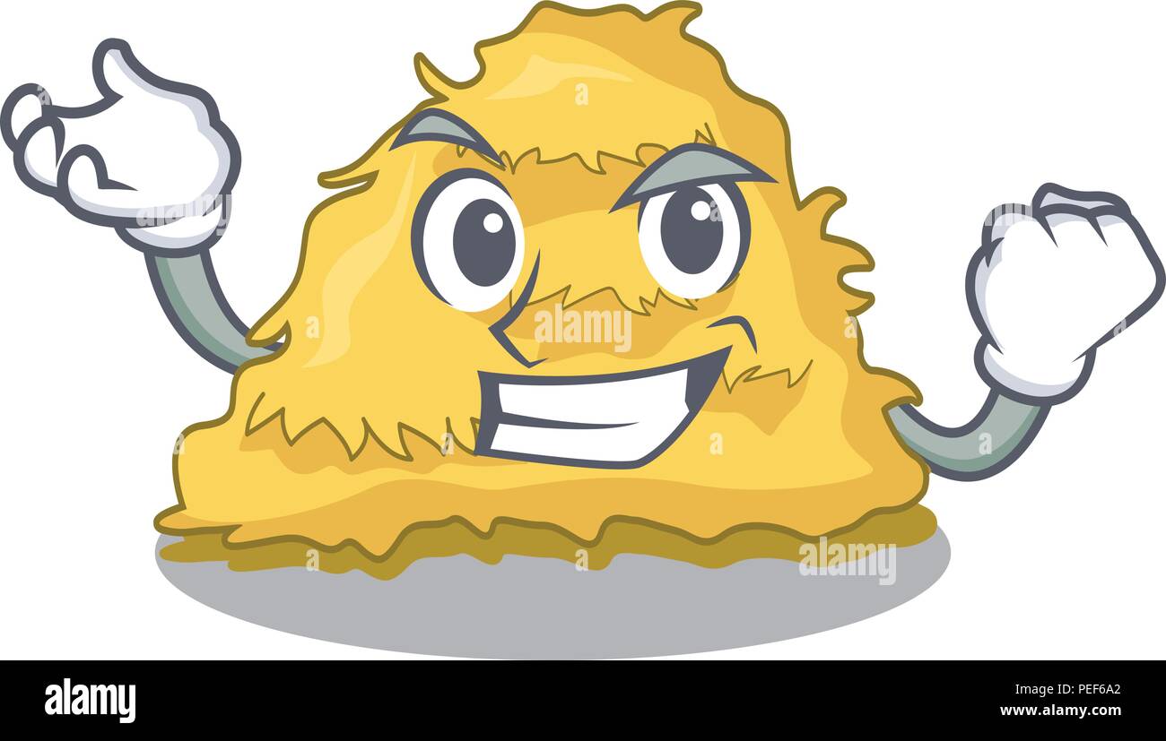Successful hay bale character cartoon Stock Vector Image & Art - Alamy