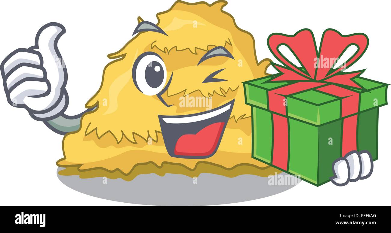 Giving hay Stock Vector Images - Alamy