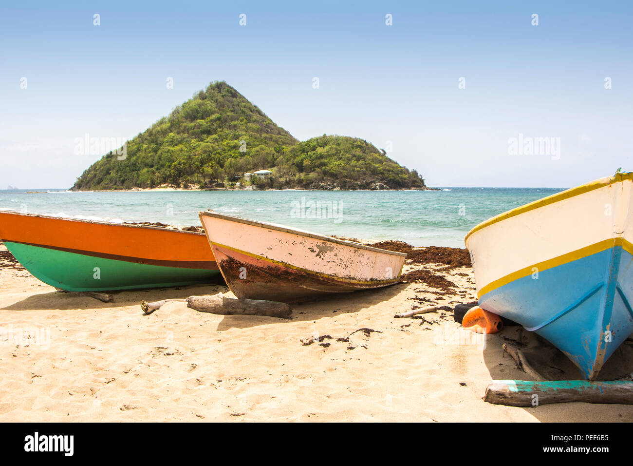 Levera Beach, Grenada Island Stock Photo - Alamy