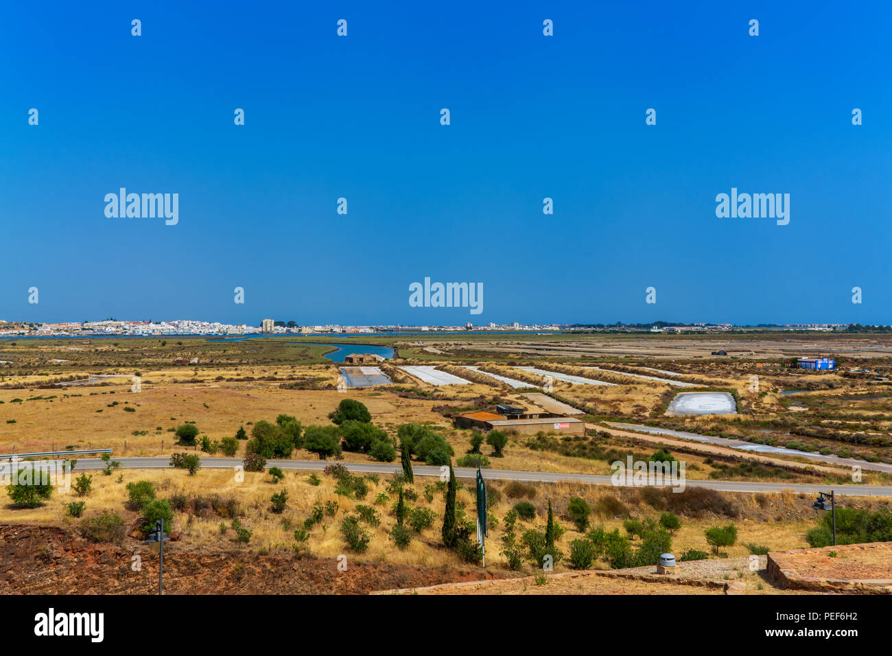 View of Castro Marim Village in Algarve Portugal.Castro Marim, Portugal ...