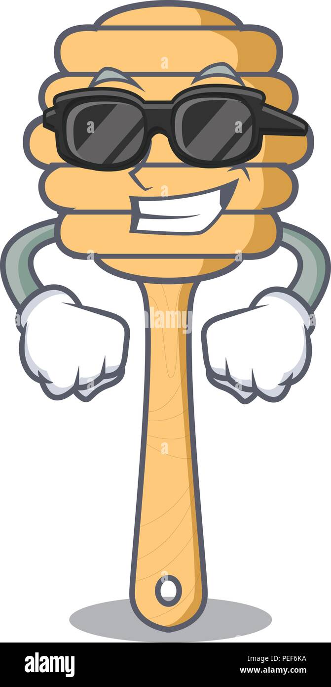 Super cool honey spoon character cartoon Stock Vector Image & Art - Alamy