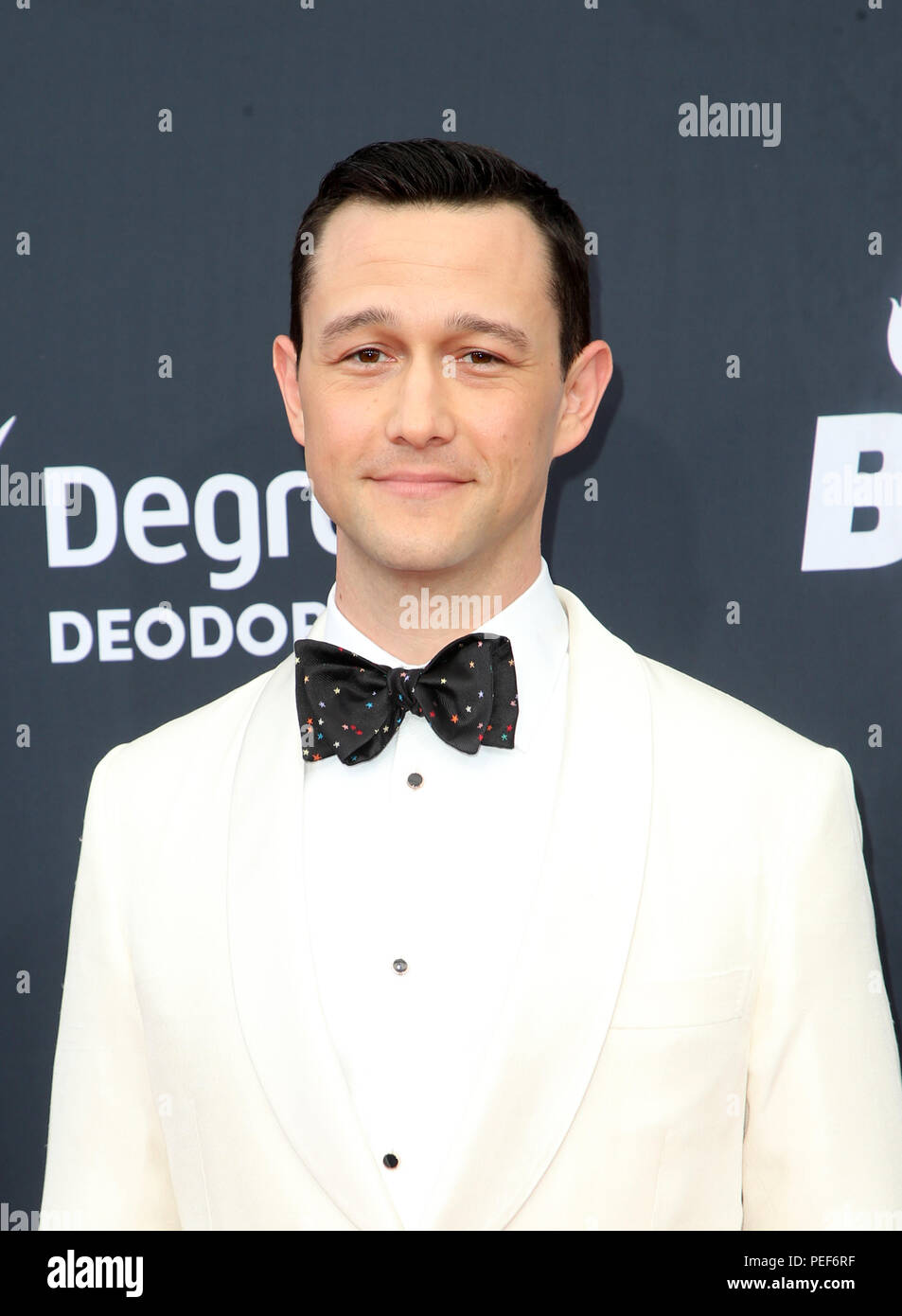 Joseph Gordon Levitt And Bruce Willis High Resolution Stock Photography ...
