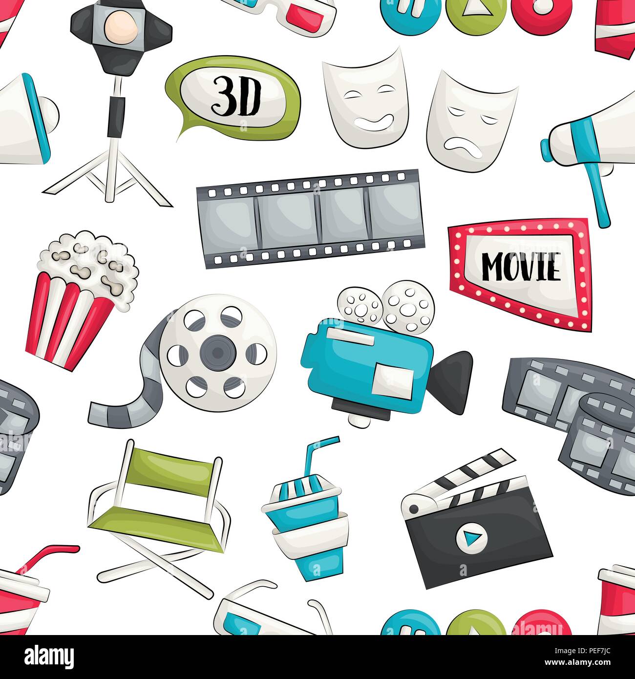 Actress movie film Stock Vector Images - Alamy